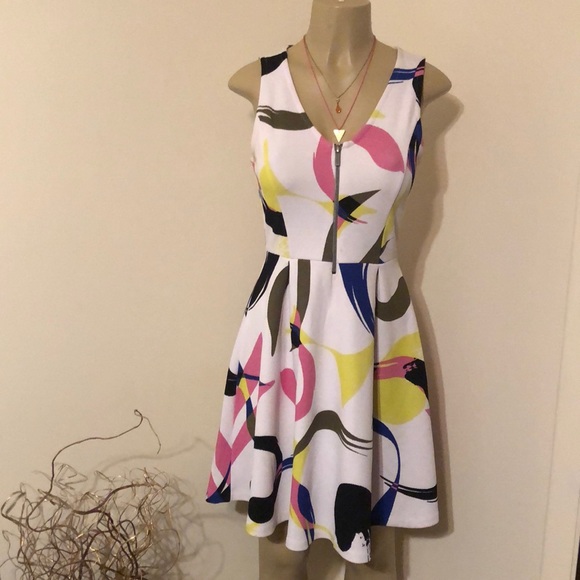 attention | Dresses | Colorful Party Dress | Poshmark